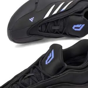 Adidas Dame 9 Sneaker - Black/white/cobalt Blue