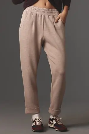 Varley Rolled Cuff Pant - Taupe Marl