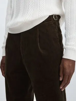 OSCAR JACOBSON Delon Corduroy Trousers