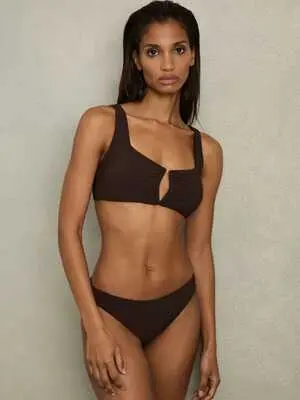 REISS Alba Mid-rise Bikini Bottoms