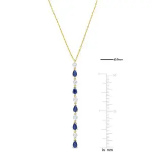 JULIANNA B. Diamond Lariat Necklace