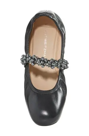 STUART WEITZMAN Poppy Mary Jane Ballet Flat