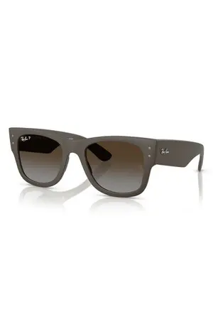 Ray-ban Liteforce 50mm Polarized Square Sunglasses - Brown Gradient