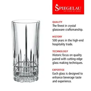 SPIEGELAU Perfect Longdrink Glass Set Of 4