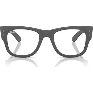 Ray-ban Ray-Ban Mega Wayfarer Liteforce Rectangular Eyeglasses Grey