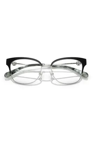 Tory Burch 52mm Cat Eye Optical Glasses