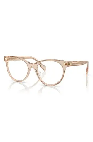 Tory Burch 52mm Phantos Optical Glasses - Transparent