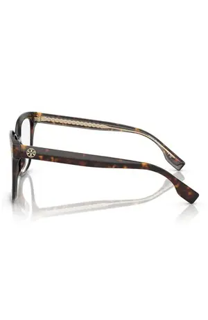 Tory Burch 55mm Square Eyeglasses