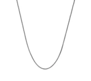 DONATELLO GIAN Sterling Round Box Necklace - Silver
