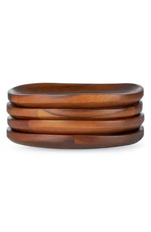 NAMBE Billow Set Of 4 Appetizer Plates