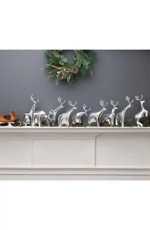 NAMBE 10-piece Miniature Reindeer Set