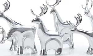 NAMBE 10-piece Miniature Reindeer Set