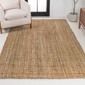 JONATHAN Y Biot Traditional Rustic Handwoven Jute Solid Area Rug