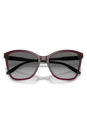 VOGUE 56mm Butterfly Sunglasses