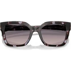 VOGUE 54mm Polarized Square Sunglasses - Purple