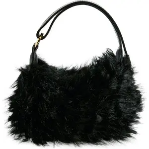 Sacai Small Faux Fur Bag