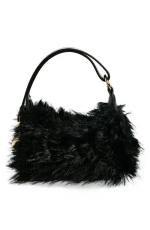 Sacai Small Faux Fur Bag
