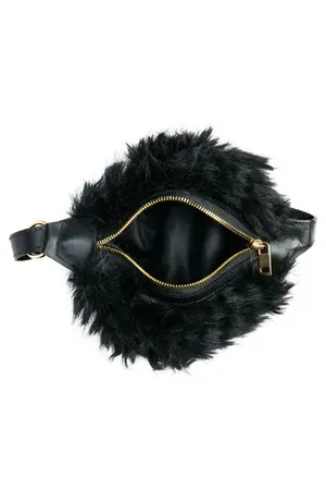 Sacai Small Faux Fur Bag