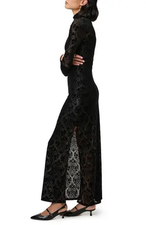 chinese dress ladies Night Persimmon Maxi X-Small main image 1