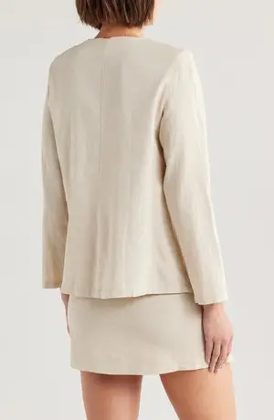 BOAMAR Libia Linen-blend Jacket