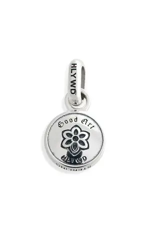 Good Art Hlywd Small Lotus Pendant - Silver
