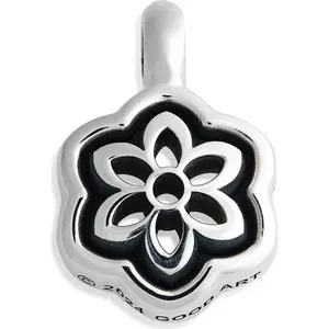 Good Art Hlywd Cutout Frame Lotus Pendant - Silver