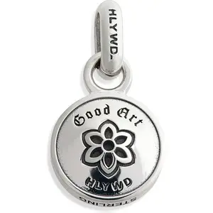 Good Art Hlywd Medium Lotus Pendant - Silver
