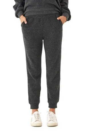 THREADS 4 THOUGHT Rowena Fleece Joggers - Heather Black
