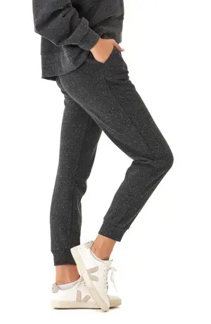 THREADS 4 THOUGHT Rowena Fleece Joggers - Heather Black