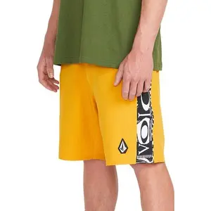 Volcom Marker Mod 20 Swim Trunks - Old Gold
