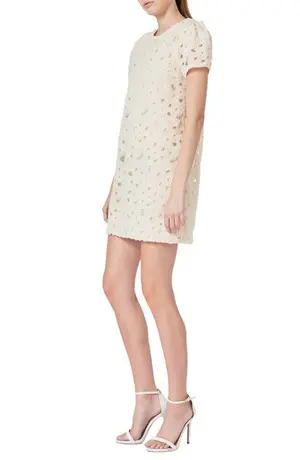 Endless Rose Faux Pearl And Floral Tulle Dress