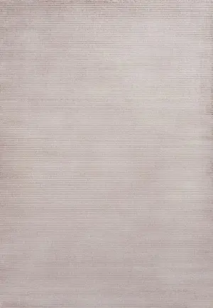 JONATHAN Y Cole Modern Minimalist Pinstripe High-low Area Rug - Cream/silver