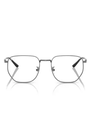 Ray-ban Ray-Ban 53mm Square Optical Glasses Gunmetal