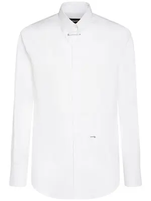 Dsquared2 Easy Slim Pin Collar Shirt - White