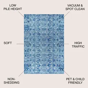 JONATHAN Y Modern Persian Boho Vintage Area Rug