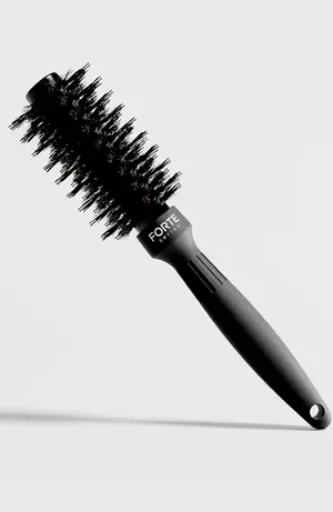 FORTE SERIES Boar Bristle Round Brush - Black
