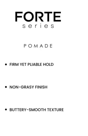 FORTE SERIES Pomade Medium Hold - Black