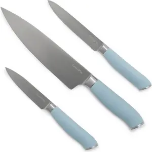 GREENPAN Set Of 3 Titanium Coated Knife Set - Light Blue