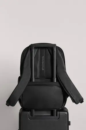 TROUBADOUR Apex Leather Backpack