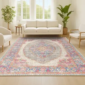 JONATHAN Y Kilia Medallion Area Rug