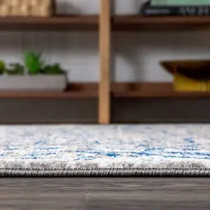 JONATHAN Y Modern Persian Boho Vintage Area Rug - Gray/navy