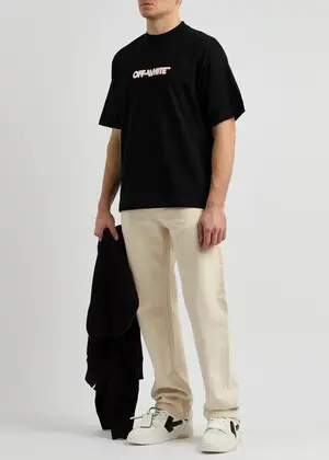 Off-White Logo Cotton T-shirt