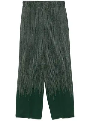 Victoria Beckham Chain-link Palazzo Trousers