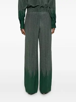 Victoria Beckham Chain-link Palazzo Trousers