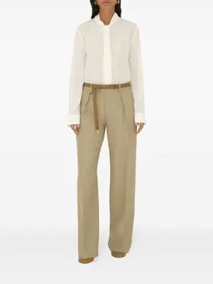 Burberry Leather B-shield Belt