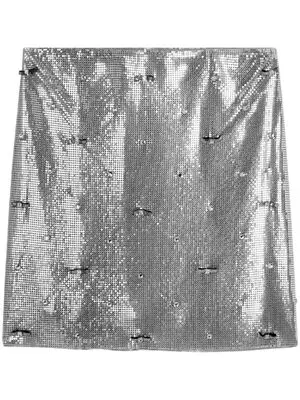Versace Cielo Stellato Mini Skirt