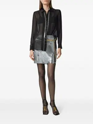 Versace Cielo Stellato Mini Skirt