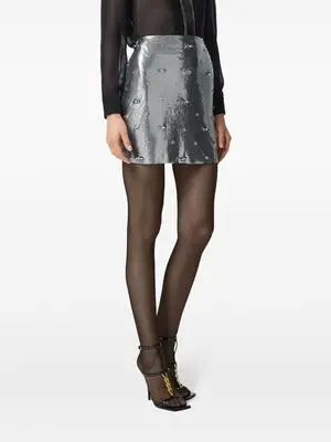 Versace Cielo Stellato Mini Skirt
