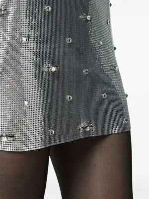 Versace Cielo Stellato Mini Skirt