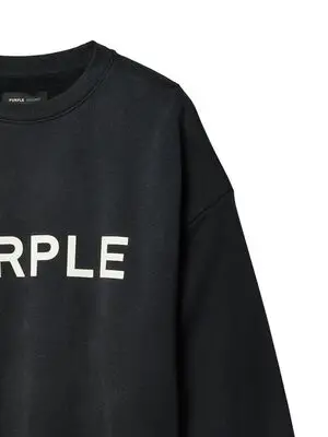 PURPLE BRAND Logo-print Sweatshirt
